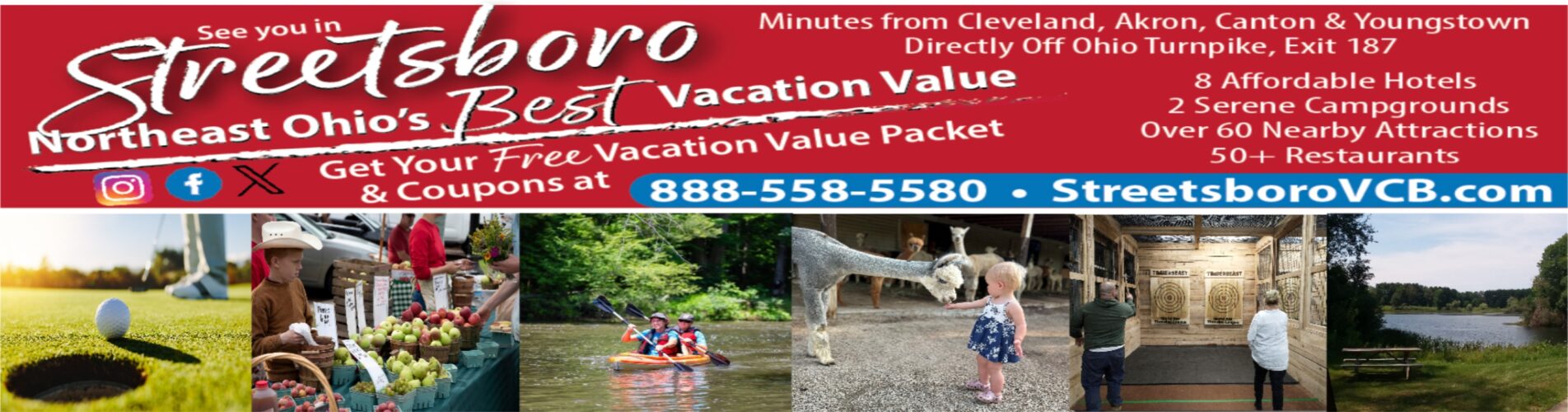 Streetsboro Visitors and Convention Bureau - Adventures in Northeast Ohio